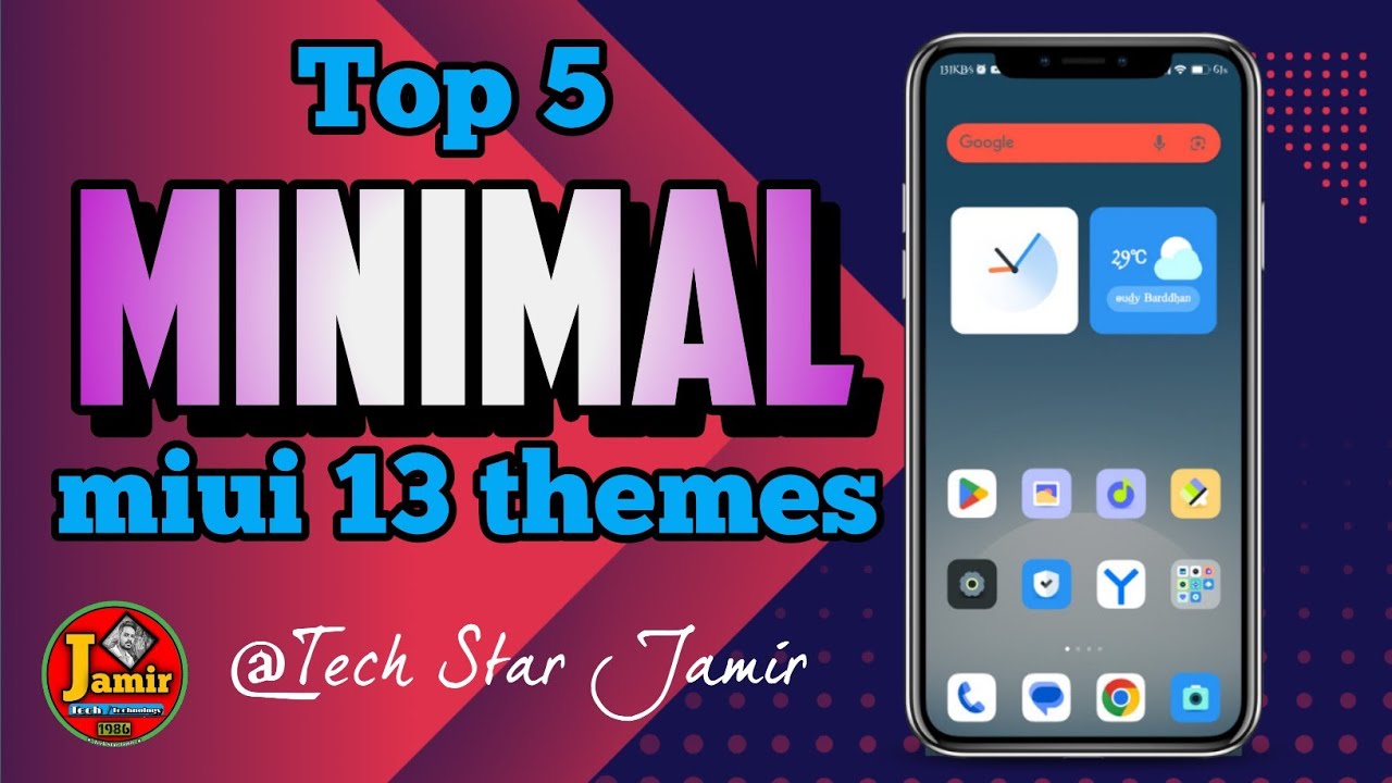 miui 13 Top 5 minimal themes for Redmi Poco device! Cool icon pack ...