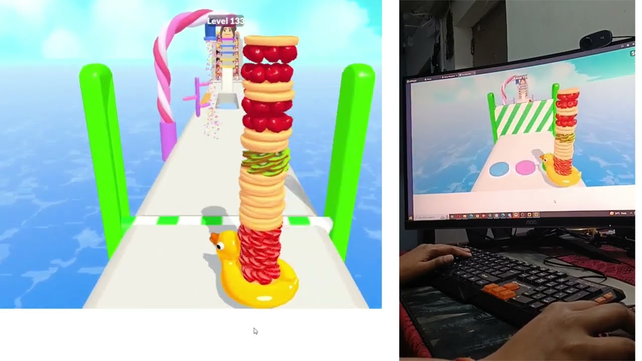 📍PANCAKE RUNNER Extra Ordinary Level 1000! Top Free Game Mobile iOS ...