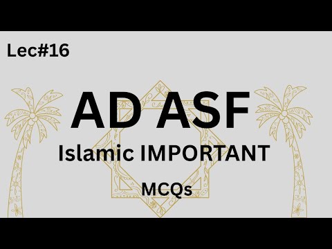 AD ASF PREPARATION SERIES | ISLAMIYAT PORTION FROM PAST PAPERS ...