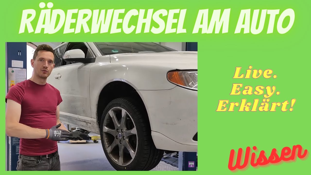 Räderwechsel am Auto - Ganz easy erklärt! - YouTube