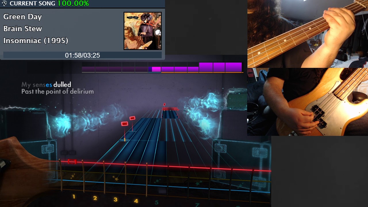 Brain Stew - Green Day - Rocksmith Bass Sightread - YouTube