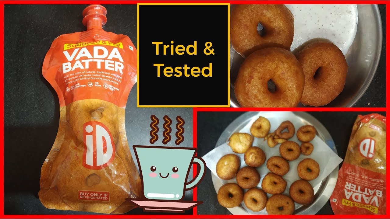 ID VADA BATTER REVIEW|how is id vada|how to make id vada|Id vada in ...