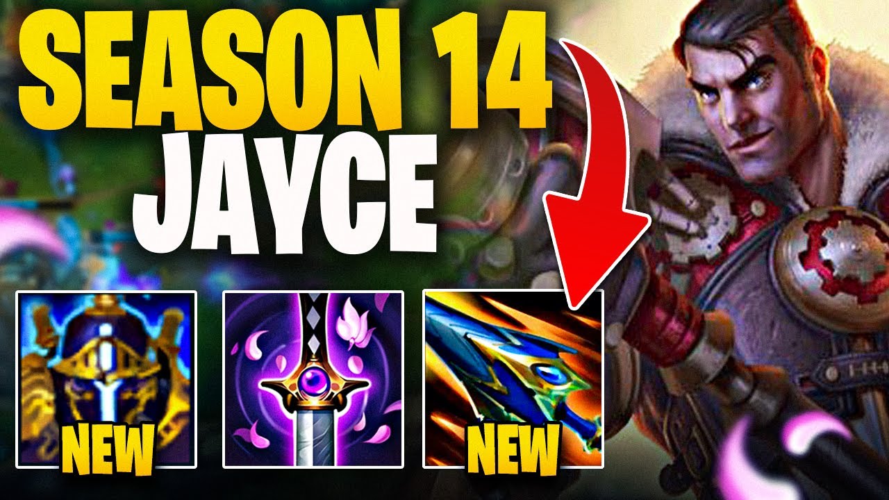 SEASON 14 JAYCE IS HERE COMEPLETE BUILD 20 plus KILLS!!! (NEW MAP AND ...