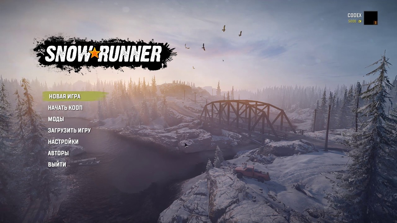 Месим грязь в SNOW RUNNER! Black River. Мичиган (США). Починка моста ...