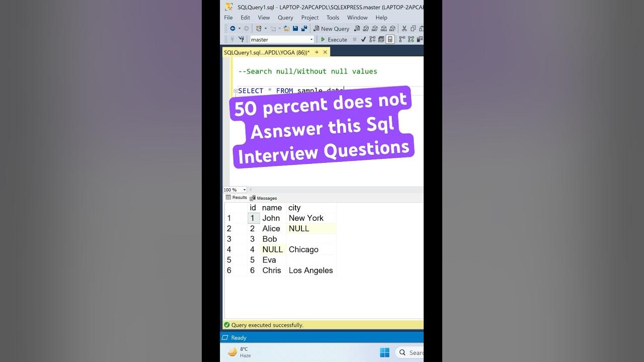 SQL Interview Questions 2024 | Software Engineer #python #sql #coding #sqlfordataengineer #excel ...