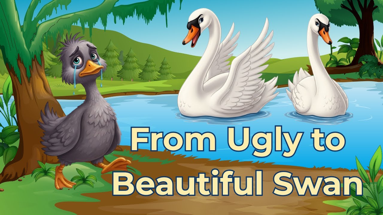 The Ugly Duckling Story | Animated Short for Kids and English Learners ...