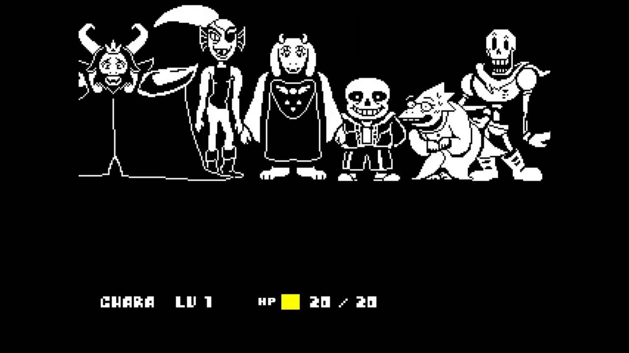 Undertale True Pacifist Finale Part 1: Everyone's rooting for us! - YouTube