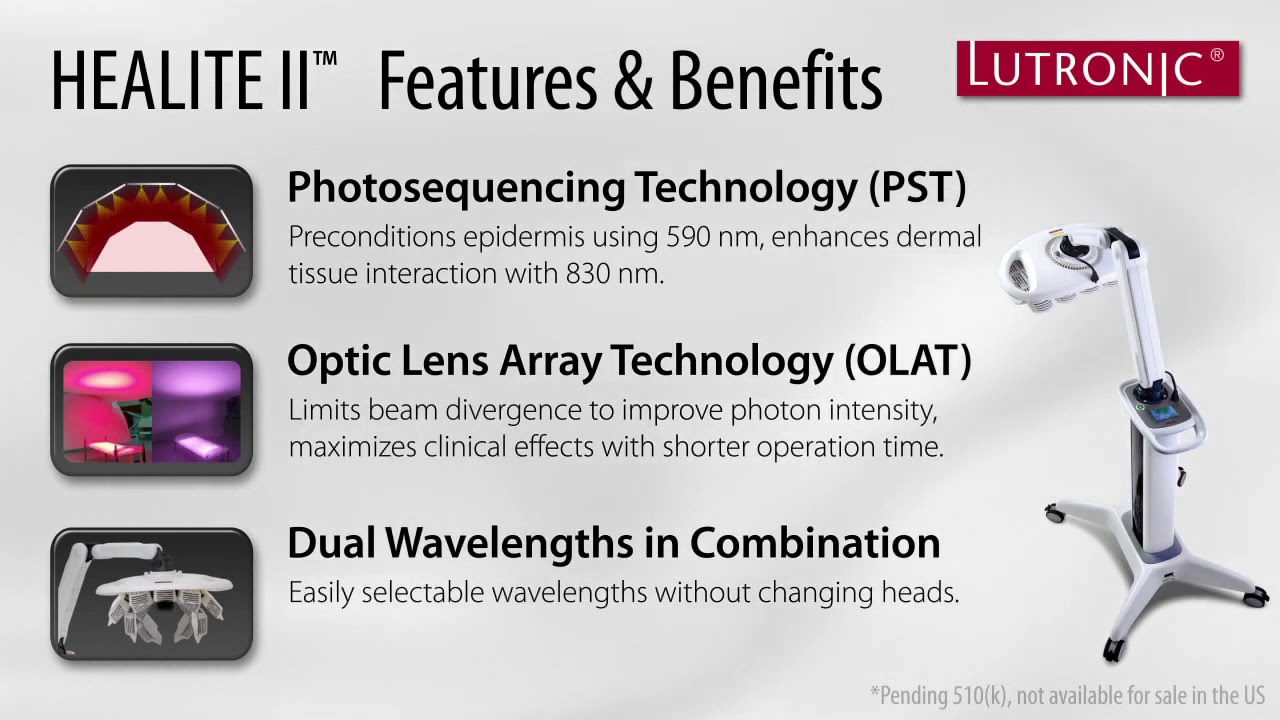 HEALITE II , advanced LED TECHNOLOGY at the INSTANT LASER CLINIC - YouTube