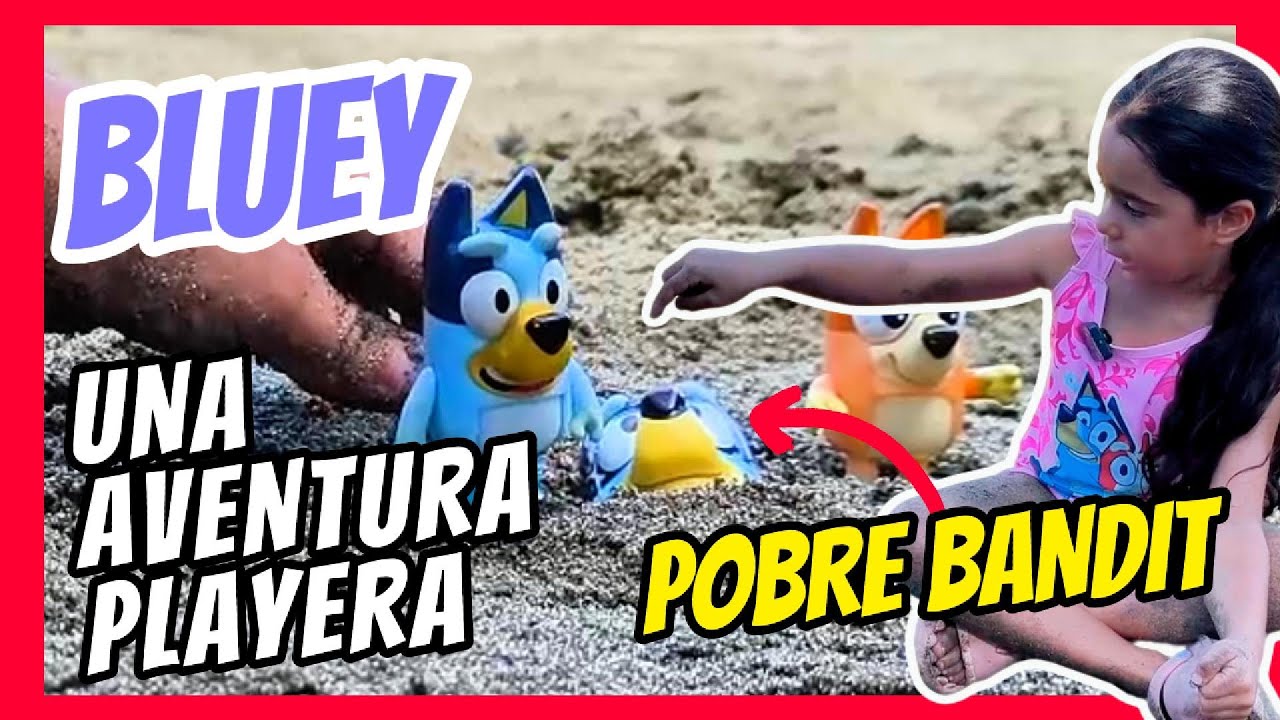 🏖️🐶 ¡Un Día de Playa con Bluey y sus Amigos! 🌊☀️ Juegos, Arena y ...