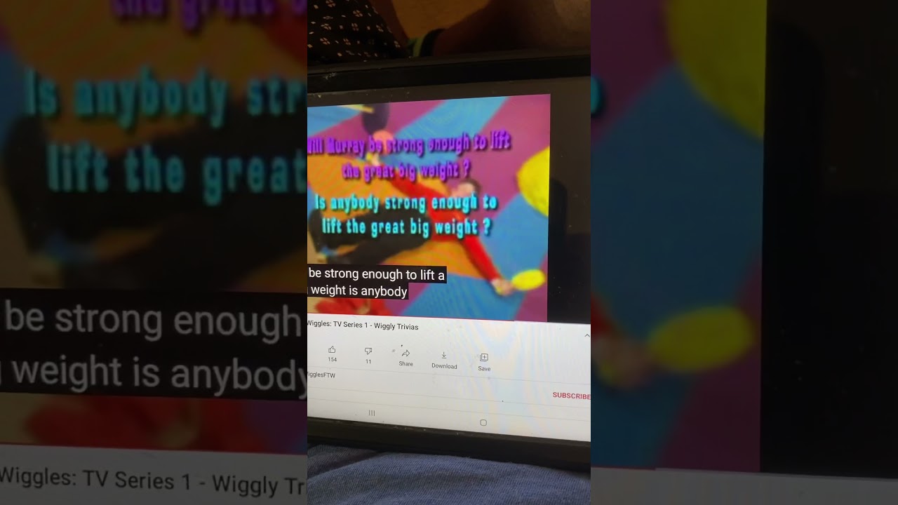 The Wiggles Wiggly Trivia Muscleman Murray - YouTube