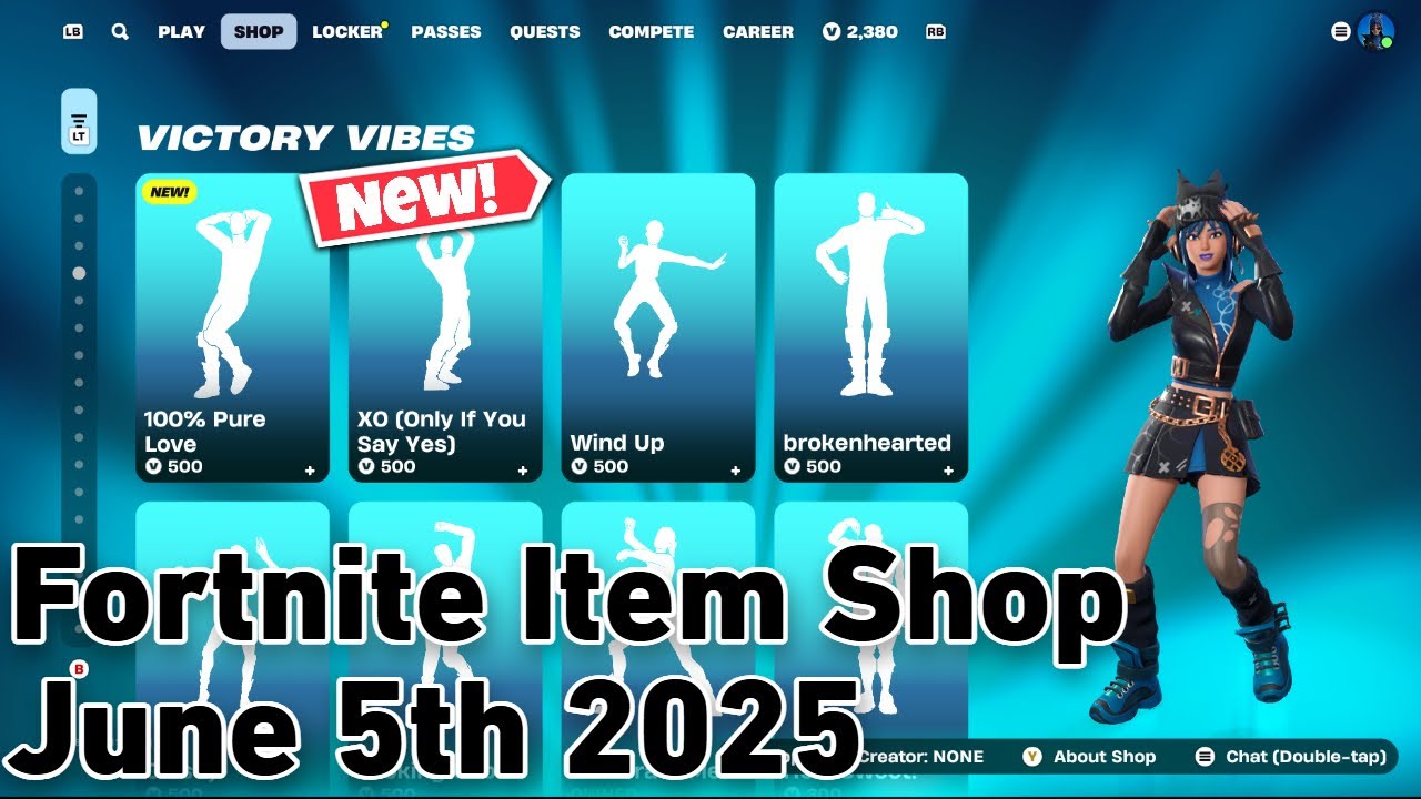*NEW* 100% PURE LOVE ICON EMOTE & MORE! Fortnite Item Shop - YouTube