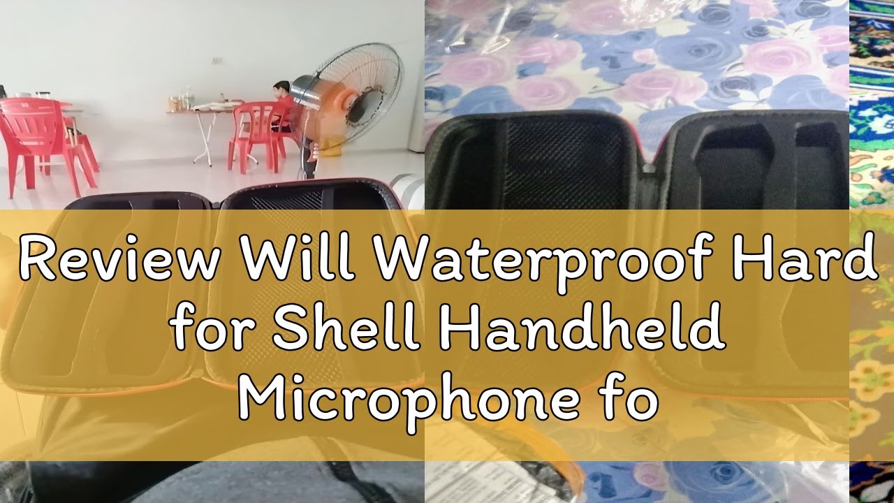 Review Will Waterproof Hard for Shell Handheld Microphone for Case ...