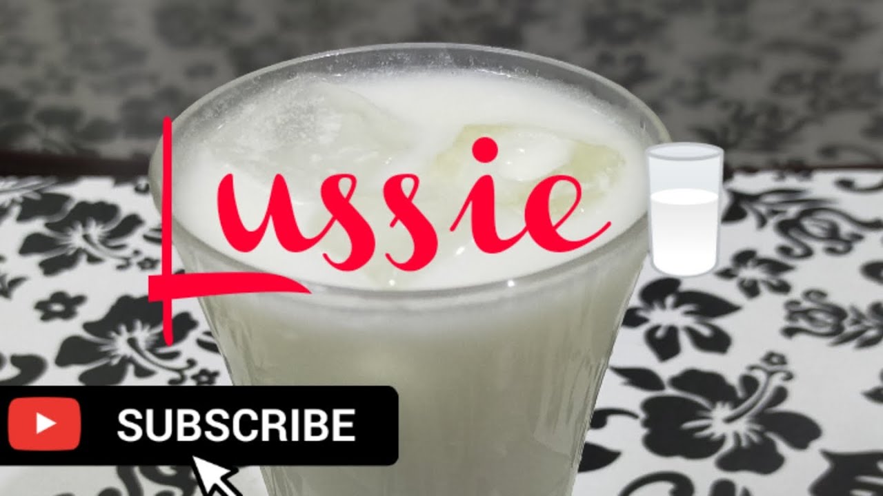 Healthy Lussie drink recipe in Tamil | Tamil Cooking Channel - YouTube