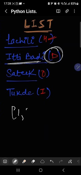 Python List - Part 2 - YouTube