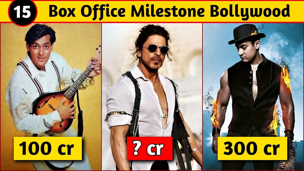 15 Box Office Milestone of Bollywood Movies | 1, 5, 10, 50, 100, 200 ...