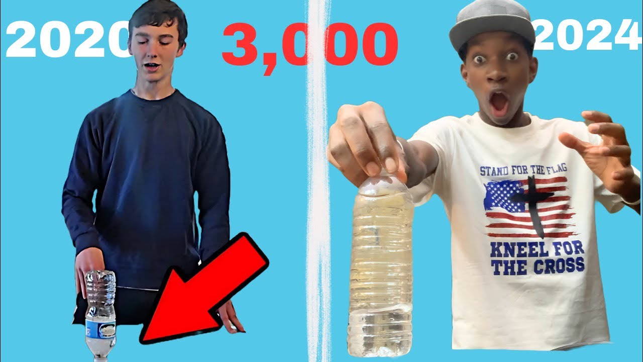 3,000+Bottle Flips In A Row, World Record Attempt - YouTube