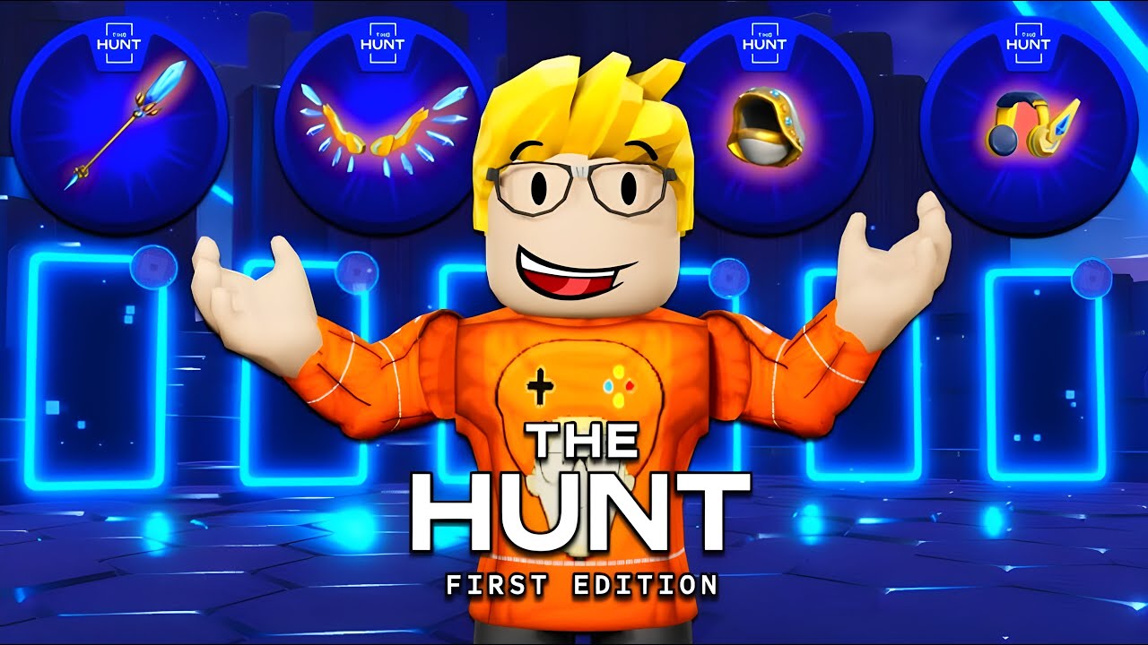 Playing The Roblox HUNT For The First Time! - YouTube