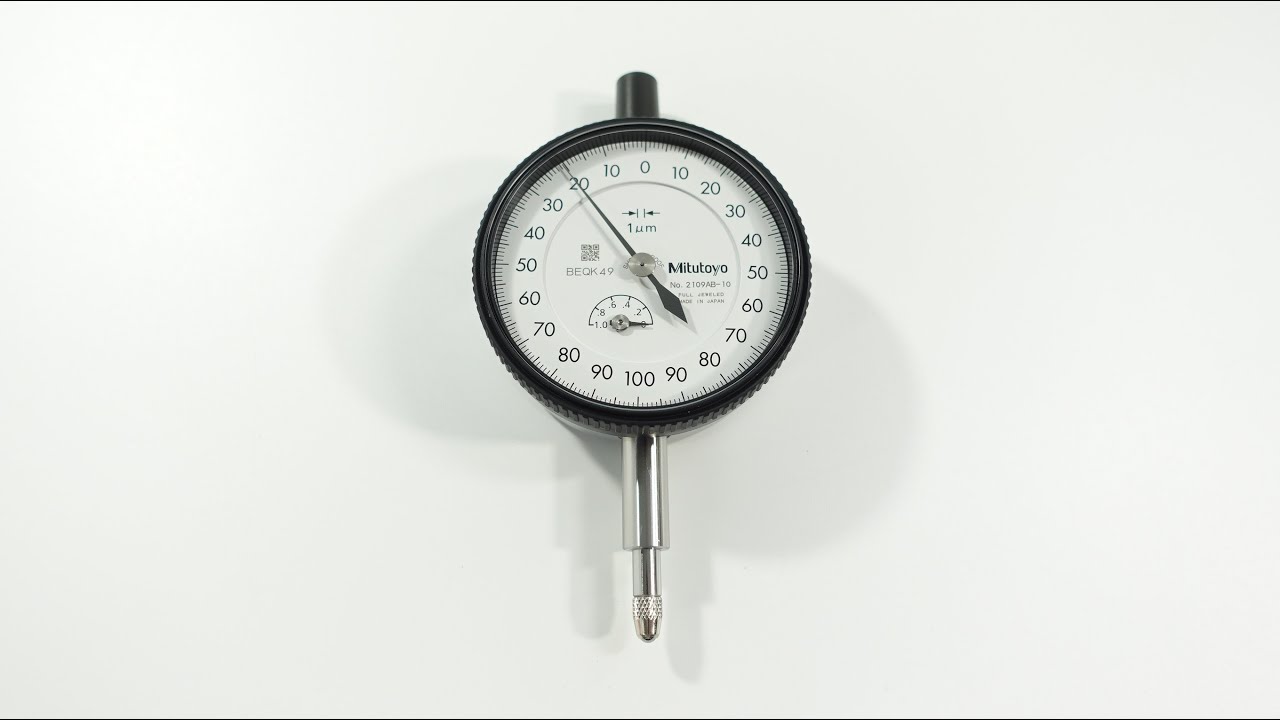 Mitutoyo 2109ab 10 Dial Gauge ミツトヨ Youtube