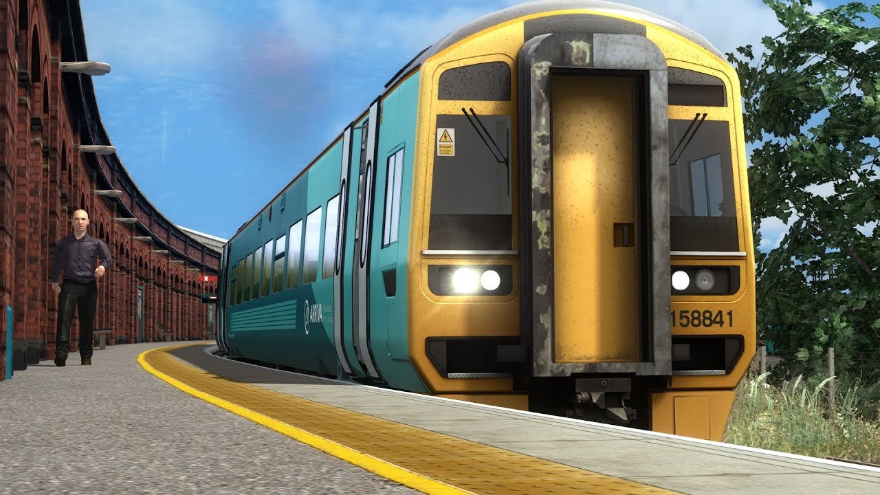 Train Simulator 2019: North Wales Coastal Extension - ATW Class 158 ...