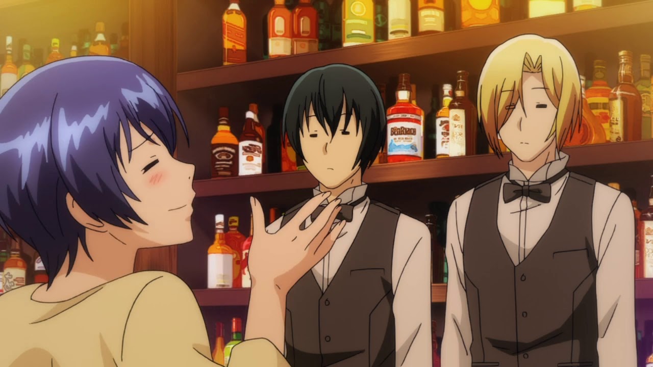 Grand Blue Bartending Funny Moment - YouTube