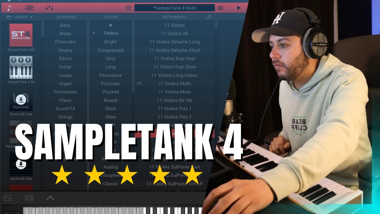 Creando beat de TRAP ( KONTAK Y SAMPLETANK 4)🔥 🚀 - YouTube