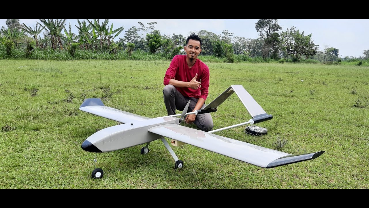 RQ-7 SHADOW HOMEMADE RC PLANE - YouTube