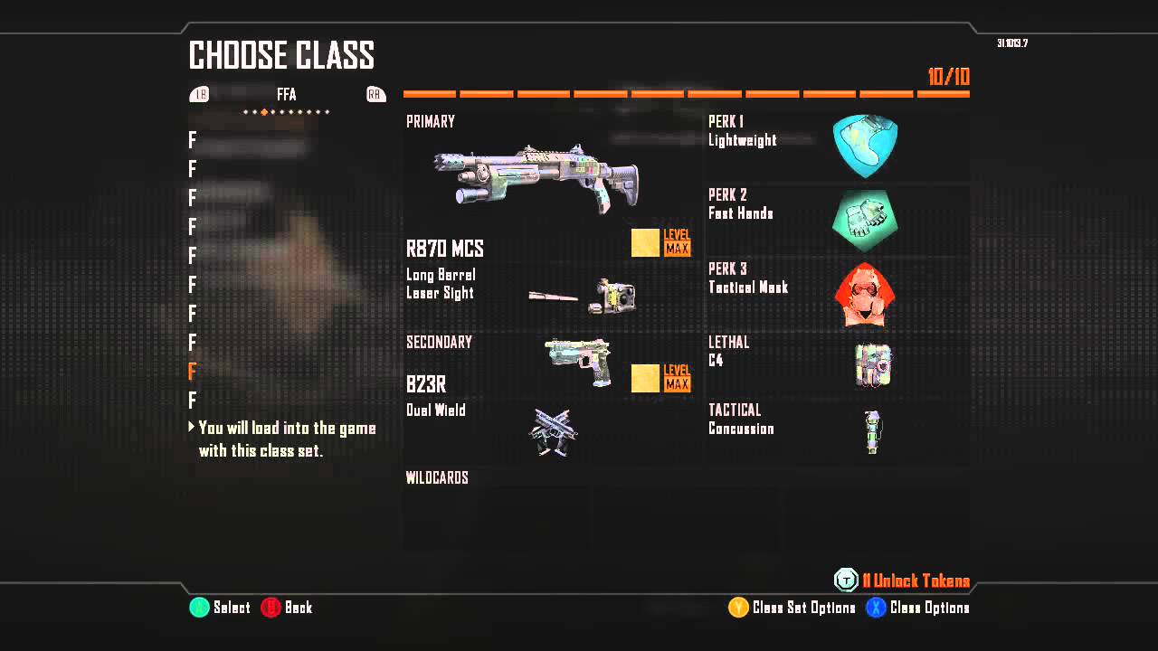 COD: Black Ops 2 Classes - YouTube