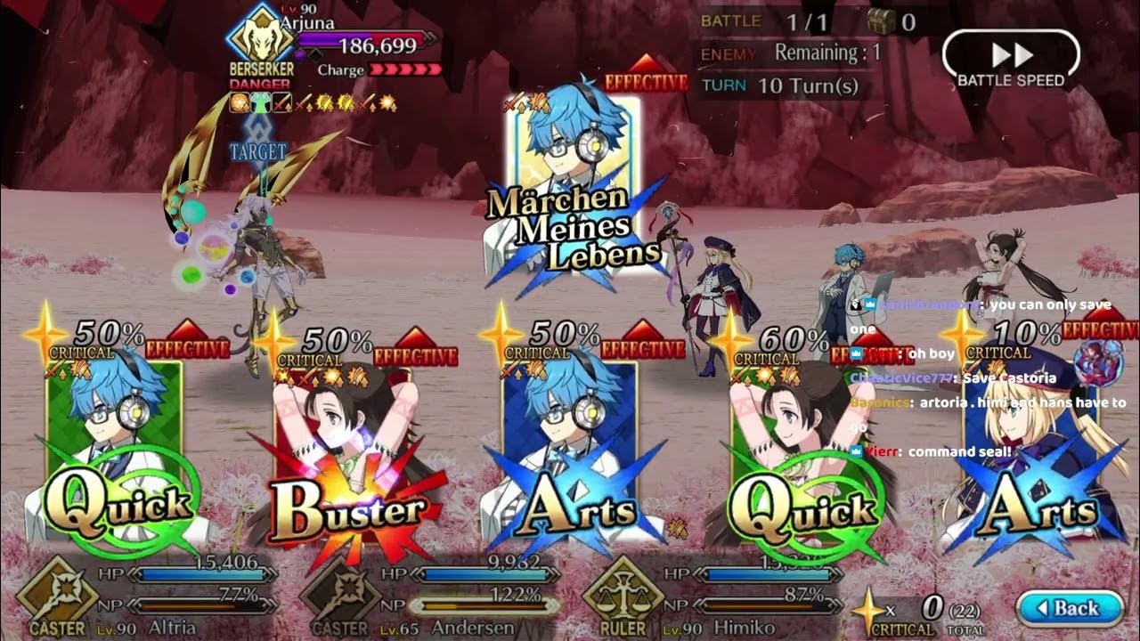 LB4 Grand Finale Arjuna Alter Fight - Mashomancy prevails over a god! | FGO NA - YouTube