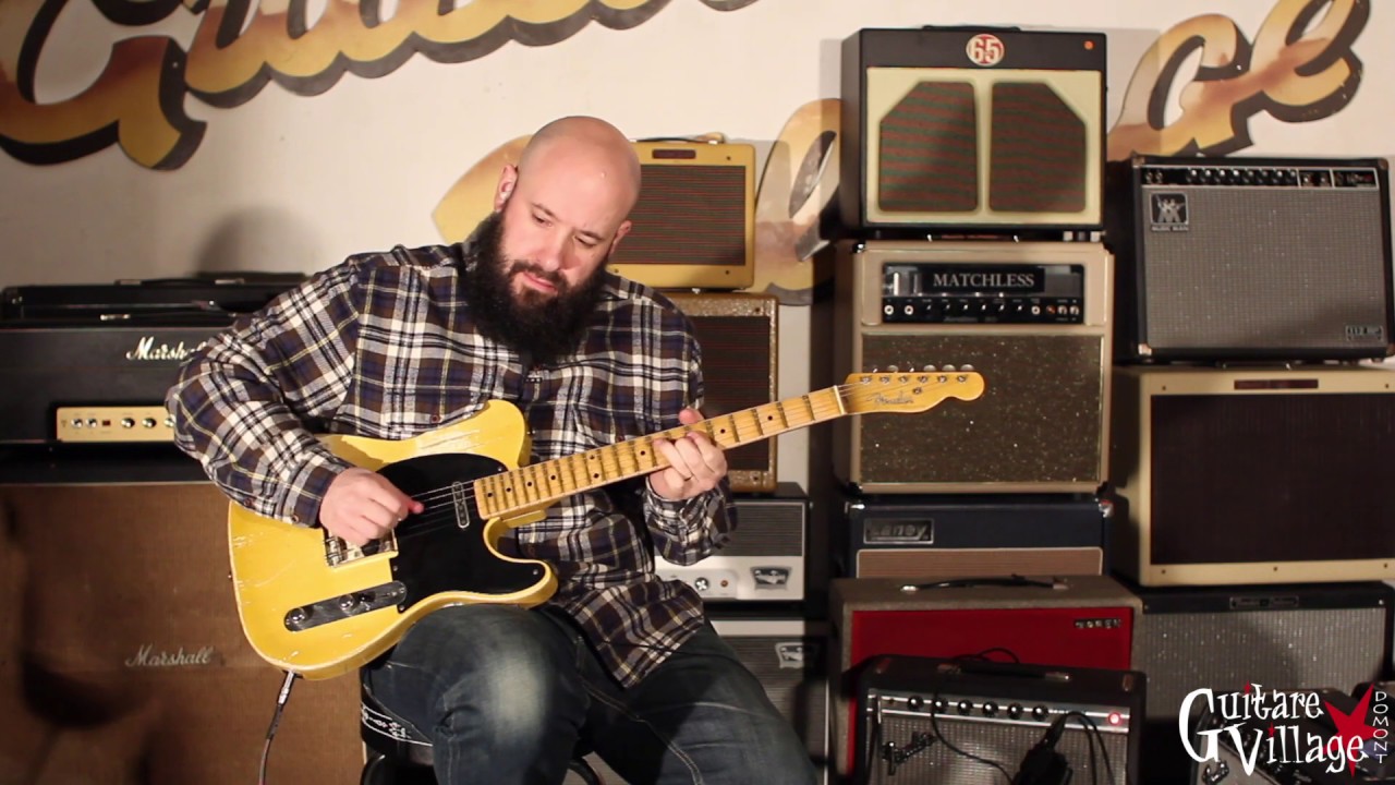 Fender Custom Shop Tele 53 masterbuilt Paul Waller - Guitare Village ...