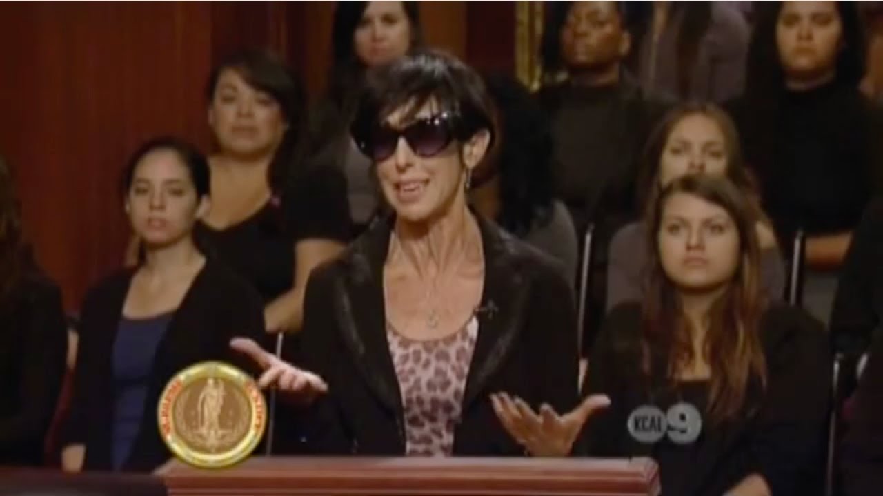 "Blind Nudity" - My Wacky Appearance on Judge Karen - YouTube