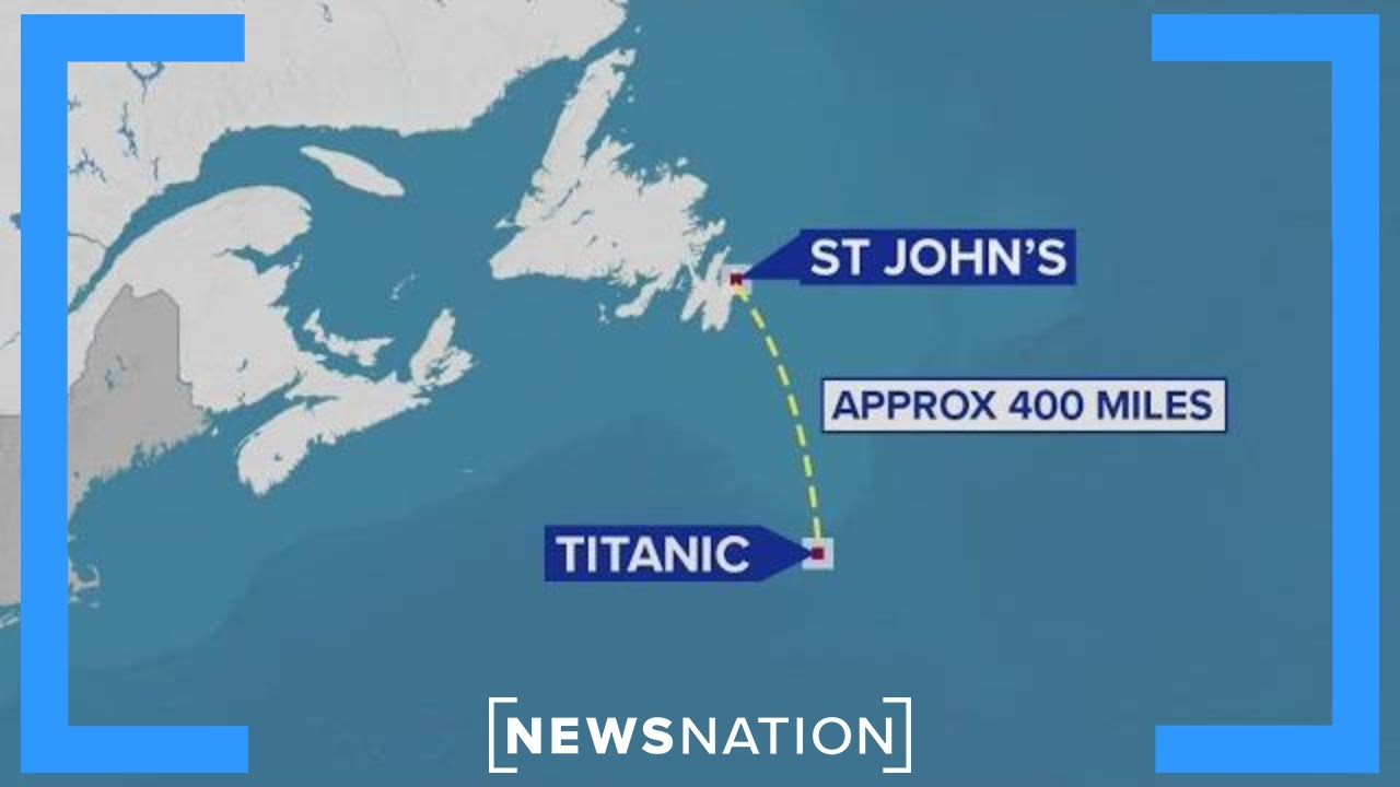 Tourist submarine lost on trip to see Titanic wreck site | Elizabeth ...