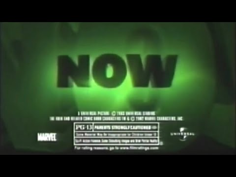The Hulk (2003) - “Set Free” - TV Spot (Now Playing Version)
