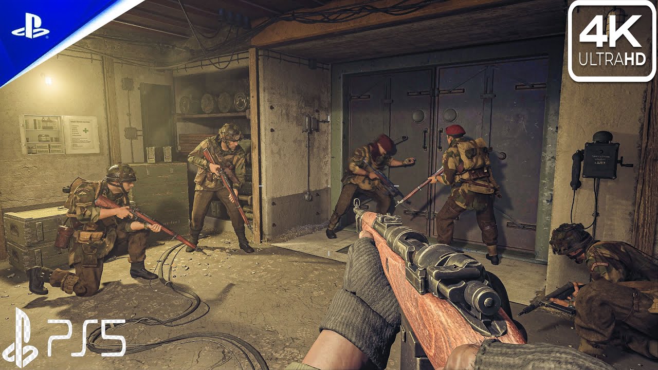 (PS5) WORLD WAR MERVILLE 1944 | Immersive Realistic Ultra Graphics ...