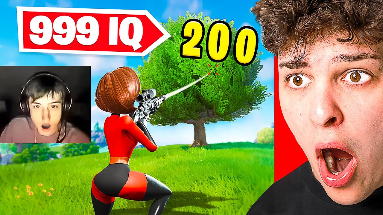 The Smartest 999 IQ Fortnite Moments! - YouTube