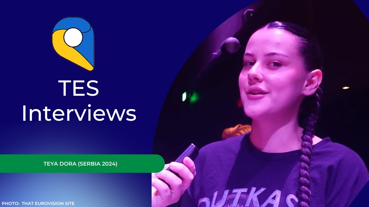 TES Interviews: Teya Dora (Serbia 2024) at Eurovision in Concert 2024 ...