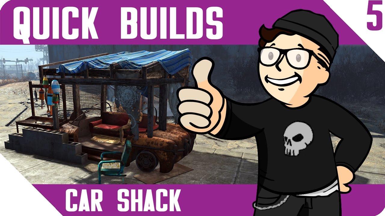FO4 | Car Shack | Realistic Build | Part 5 - YouTube