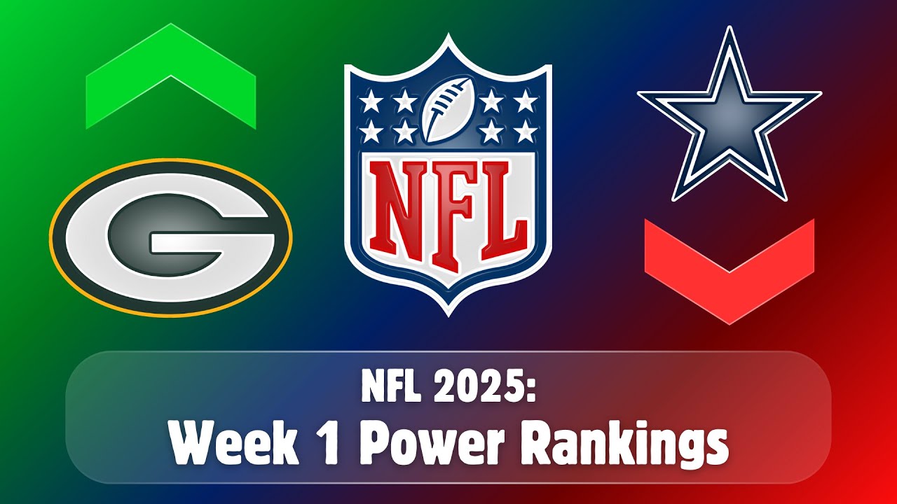 NFL 2025: Week 1 Power Rankings - YouTube