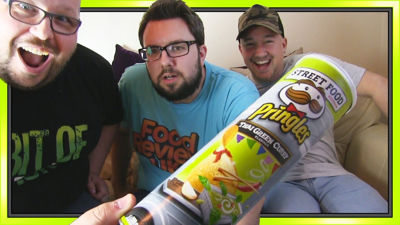 Pringles Thai Green Curry Review | Street Food Edition - YouTube
