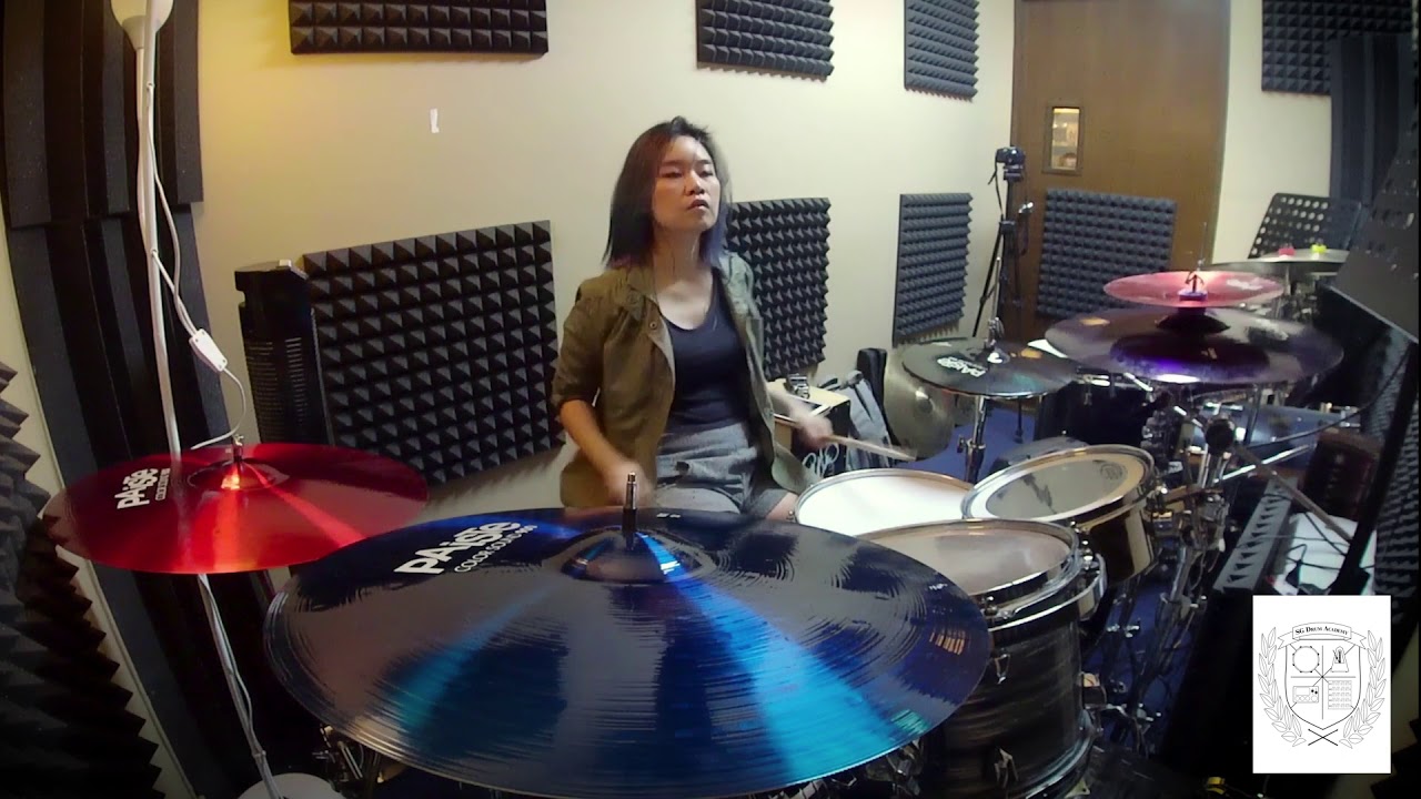 SG Drum Academy - Jamie Lee - Benny and the Jets Drum Cover - YouTube