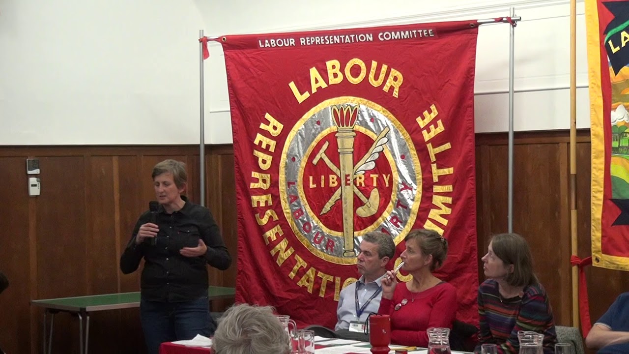 Maria Exall urges support for Postal Workers - YouTube