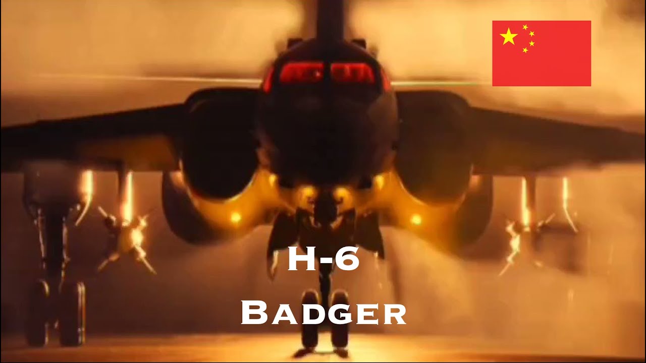 H-6 Badger : Chinese Multi-Purpose Strategic Bomber | Xi'an - YouTube