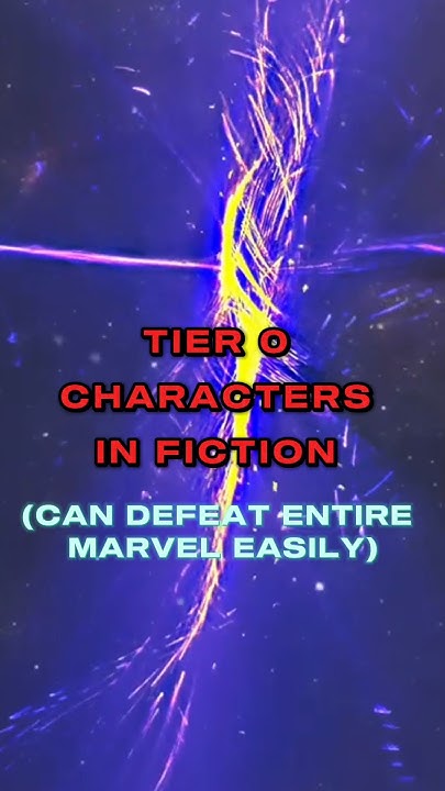 Tier 0 characters edit (boundless characters in fiction) - YouTube