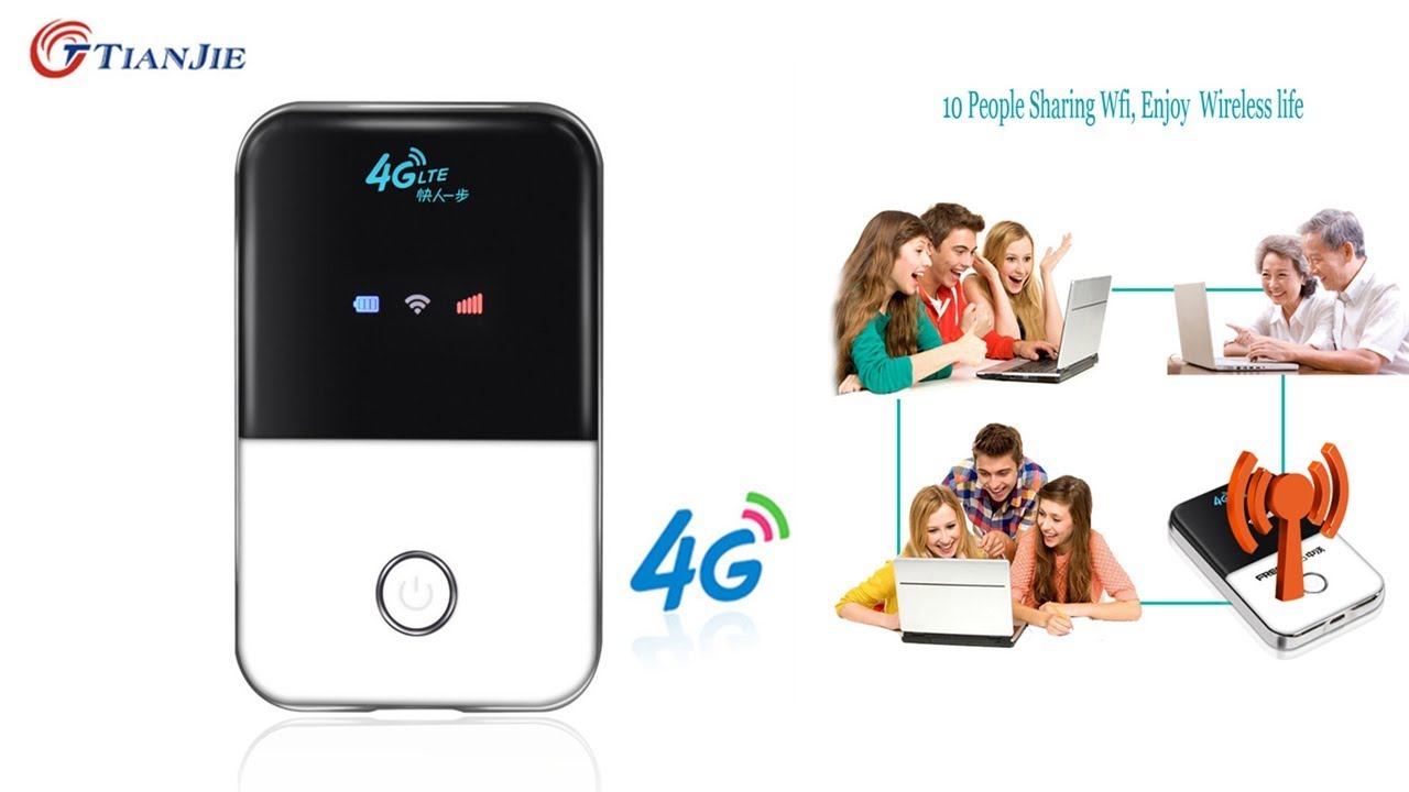 4G LTE Best Travel Router With Sim Card Slot - YouTube