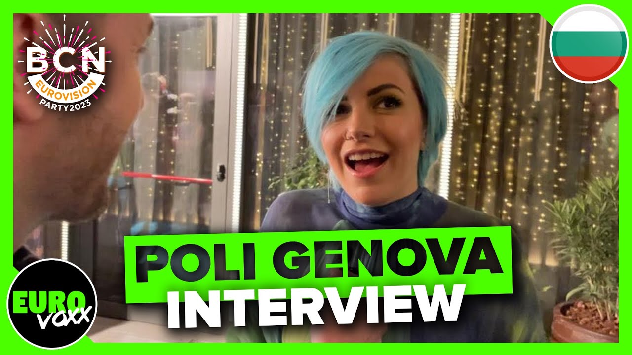 POLI GENOVA (Bulgaria Eurovision 2016) INTERVIEW // Barcelona ...