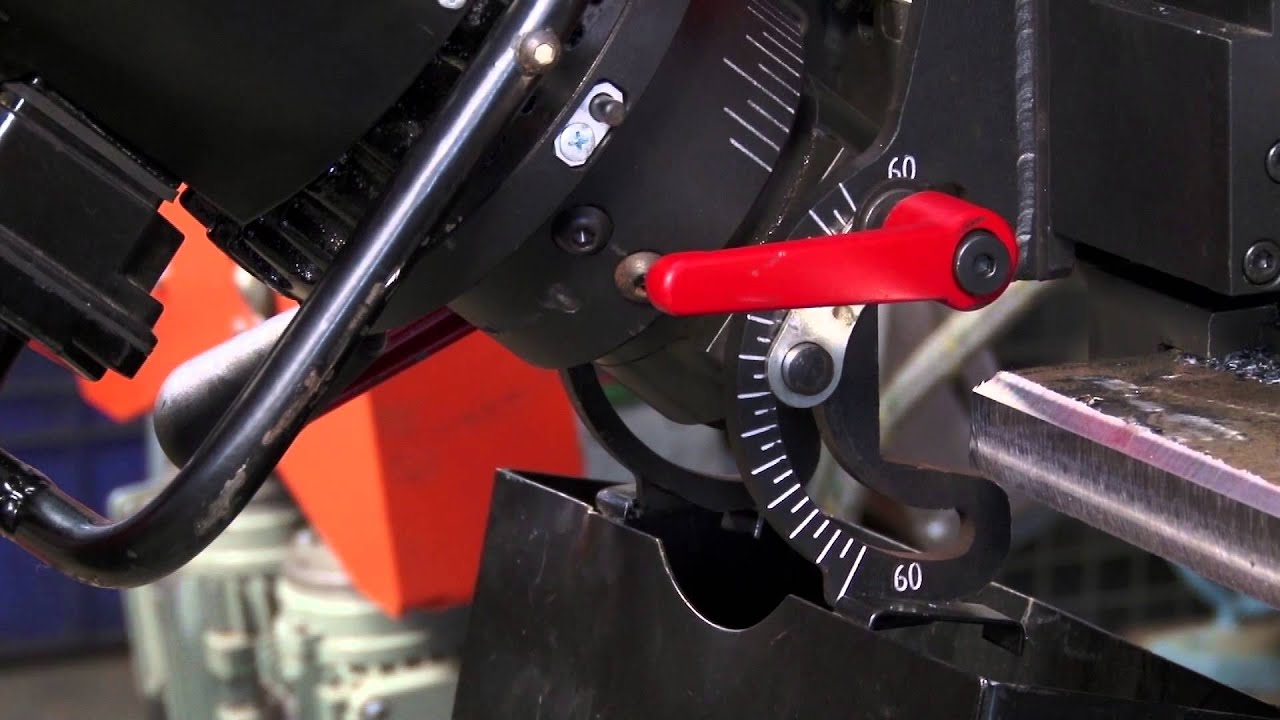 V-MAX Alligator Plate Beveling Machine - YouTube