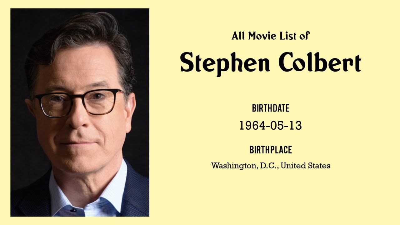 Stephen Colbert Movies list Stephen Colbert| Filmography of Stephen ...