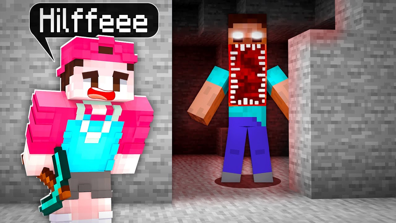 Ich ERSCHRECKE iCrimax mit HORROR SKIN in Minecraft (Prank) - YouTube