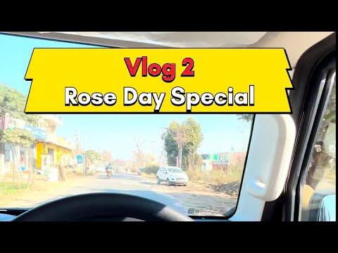 Vlog 2 Rose Day Special 🌹 - YouTube