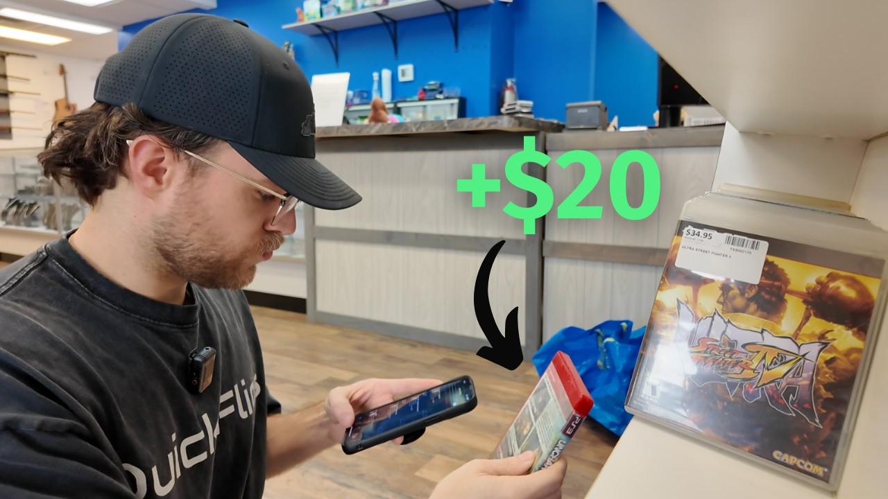 How to QuickFlip Video Games from Pawn Shops - YouTube