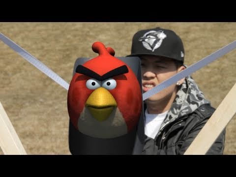 Real Life Angry Birds - Interactive (JReyez) - YouTube